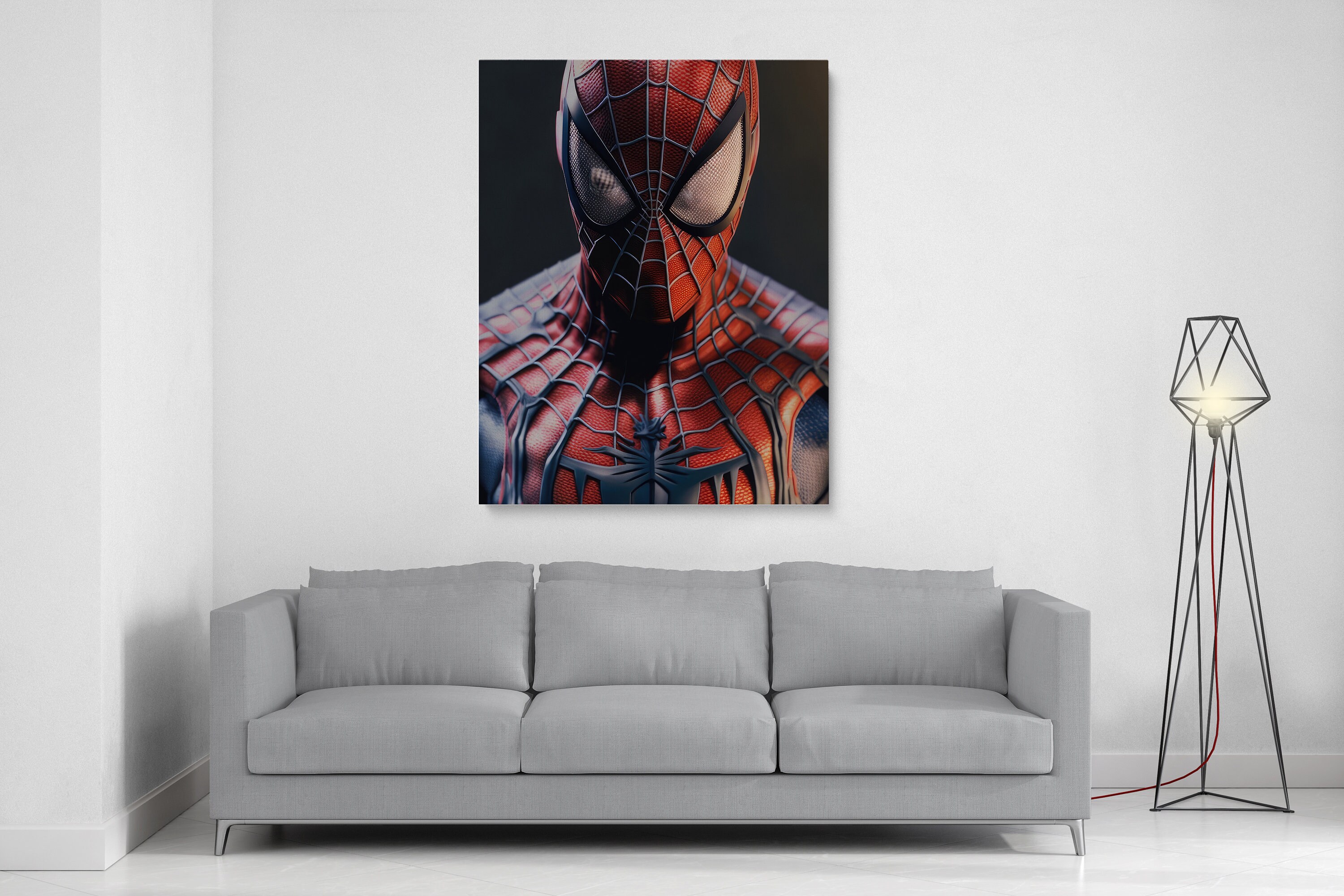 Spider Man Poster, Spider Man Canvas Wall Art, Avangers Canvas Wall Art ...