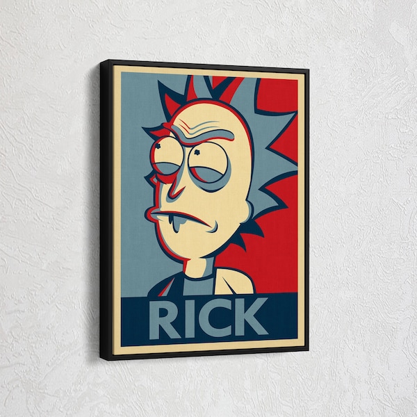 Rick and Morty Poster - Etsy