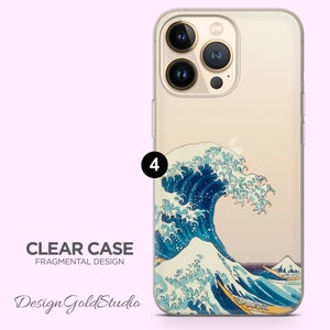 Wave off Kanagawa Phone Case Great Wave Cover for iPhone 14 Pro Max 13 ...