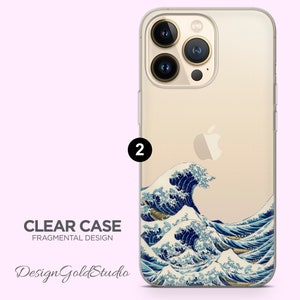 Wave off Kanagawa Phone Case Great Wave Cover for iPhone 14 Pro Max 13 ...