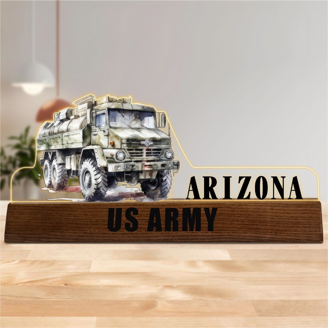 Custom Soldier Military Desk Name Plate Personalized American Troops ...