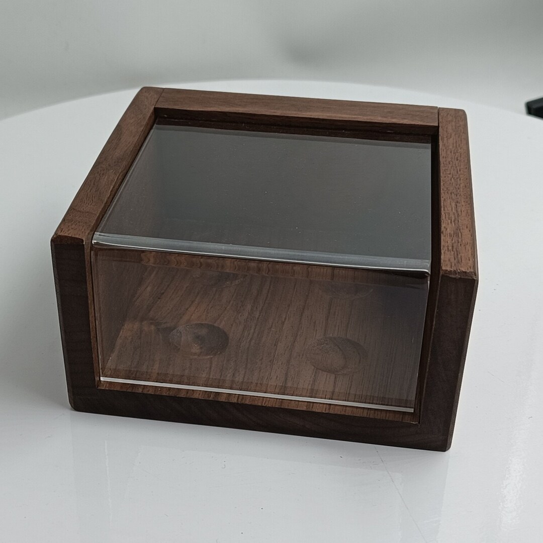 Wooden Golf Balls Display Case With Glass Lid, Wood Display Case ...