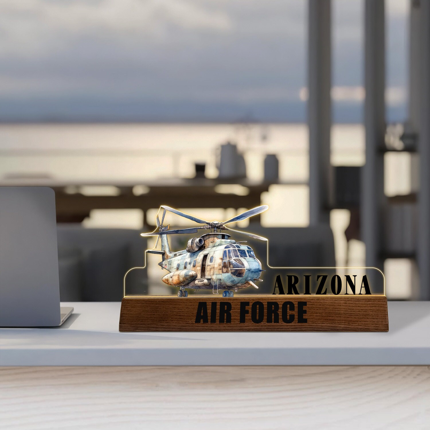 USAF Desk Name Plate United States Air Force Name Plate, Air Force ...