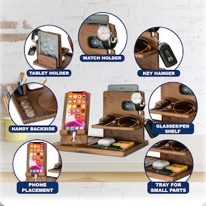 Custom Gifts for Engineer, Docking Station, Office Organizer, Phone ...