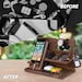 Personalized Gifts for Engineer Wood Phone Docking Station, Desk ...