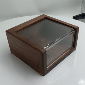 Wooden Golf Balls Display Case With Glass Lid, Wood Display Case ...
