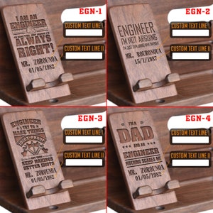 Custom Gifts for Engineer, Docking Station, Office Organizer, Phone ...