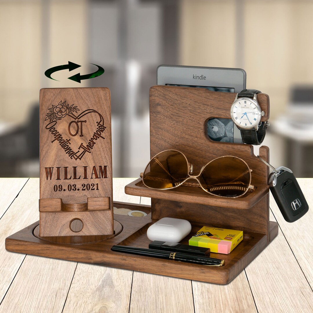 Occupational Therapist Gifts, Desk Organizer & Phone Stand, OT ...
