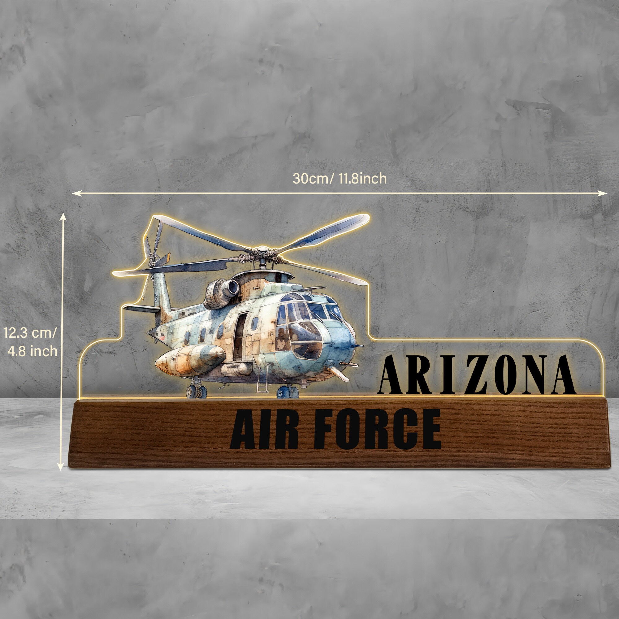 USAF Desk Name Plate United States Air Force Name Plate, Air Force ...