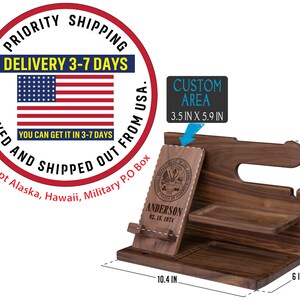 Customized Gifts for Army, Docking Station Men, Office Organizer, Phone ...