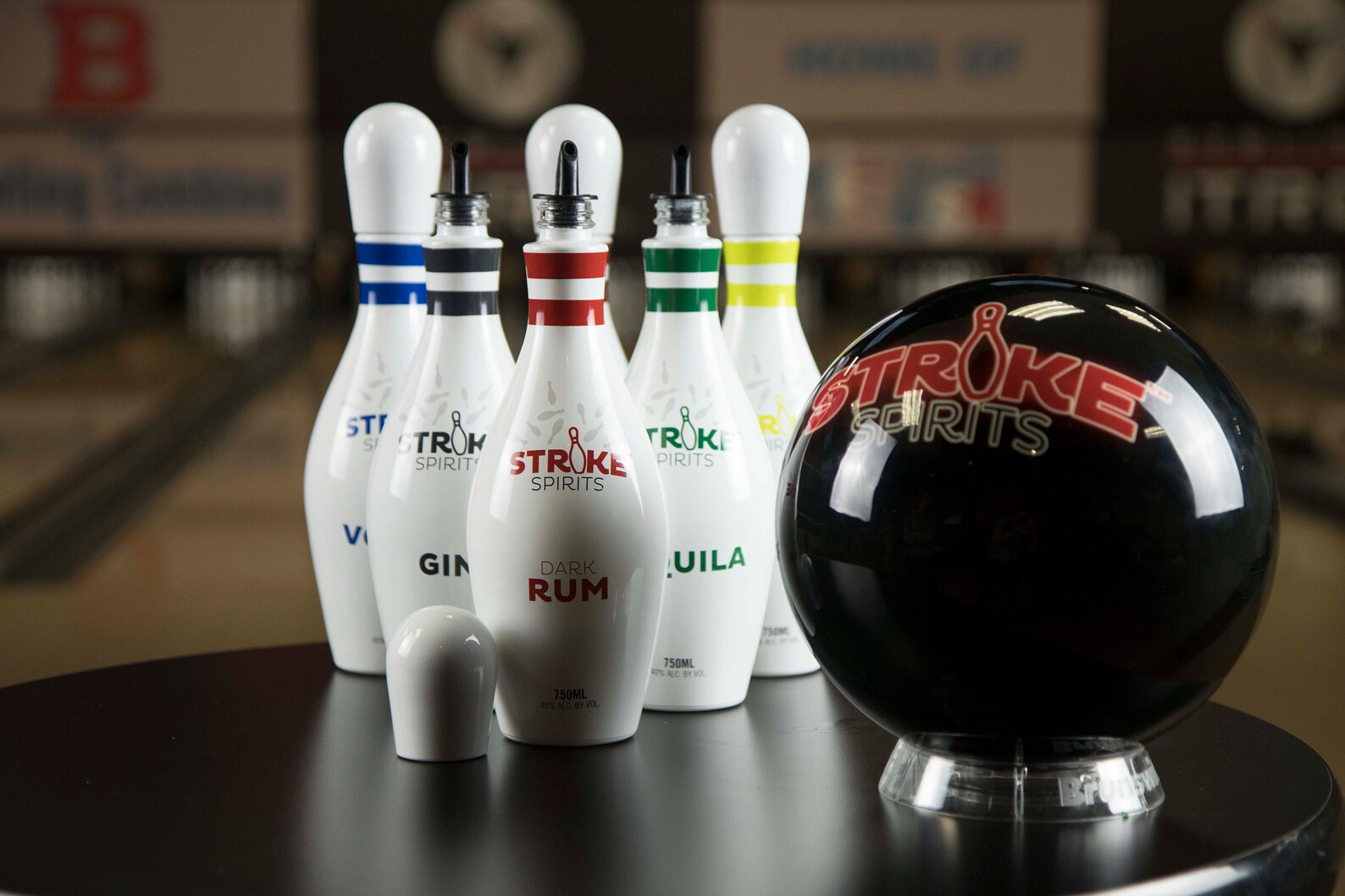 Bowling Pin Set (6 Empty Bottles ) Fill With Your Favorite Alcohol - Etsy