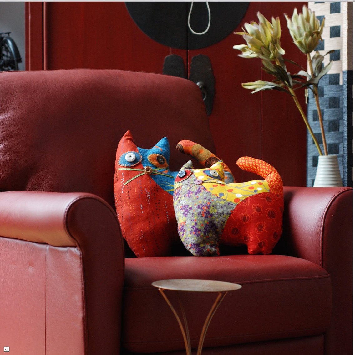 Patchwork Cat-1 Pillow - PDF Sewing Pattern / Stuffed Animal - Etsy