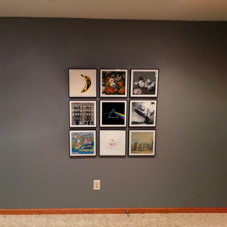 Custom Album Cover Print Set of Six Choose Your Own Music - Etsy