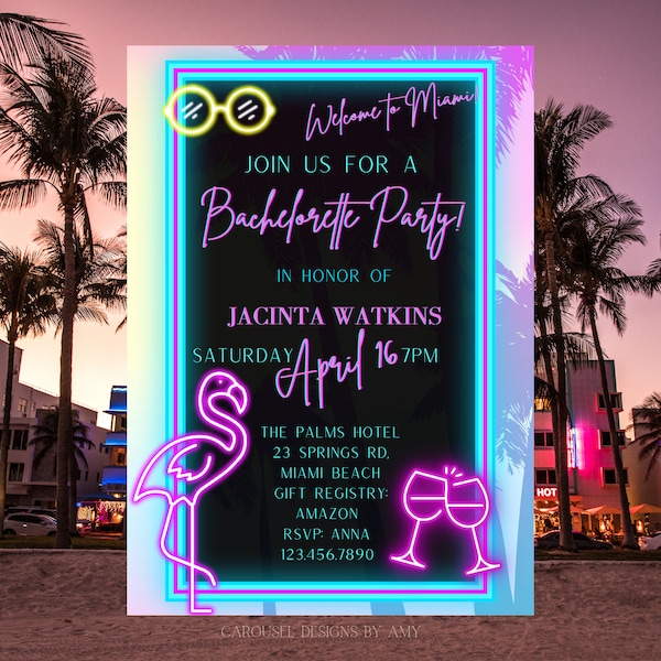 Miami Vice Party - Etsy Canada