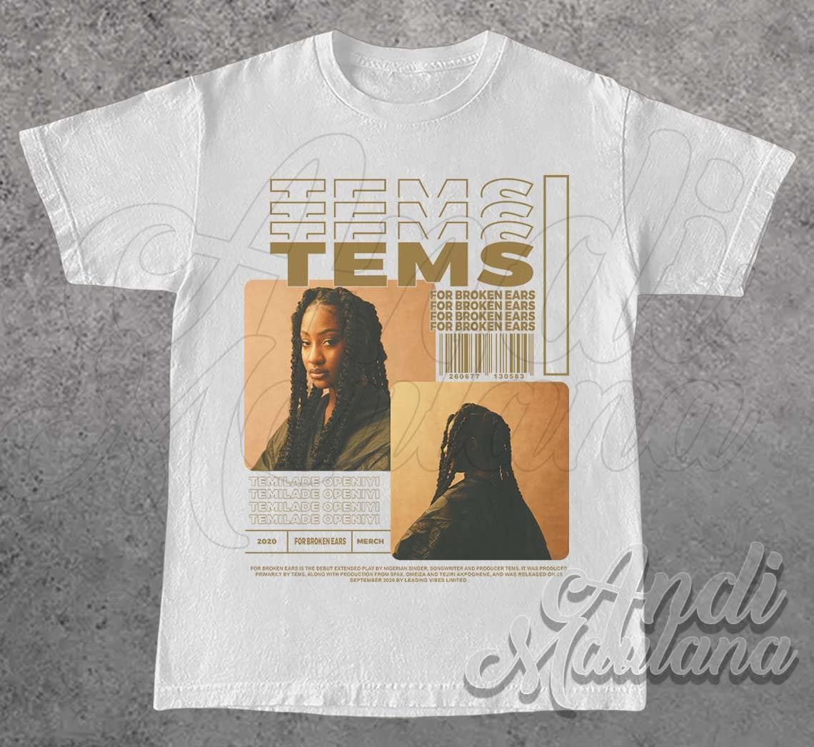 TEMS Singer-songwriter and Record Producer Unisex Softstyle T-shirt ...