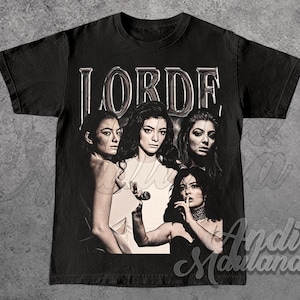 Limited LORDE Singer and Songwriter Unisex Softstyle T-shirt, Lorde ...