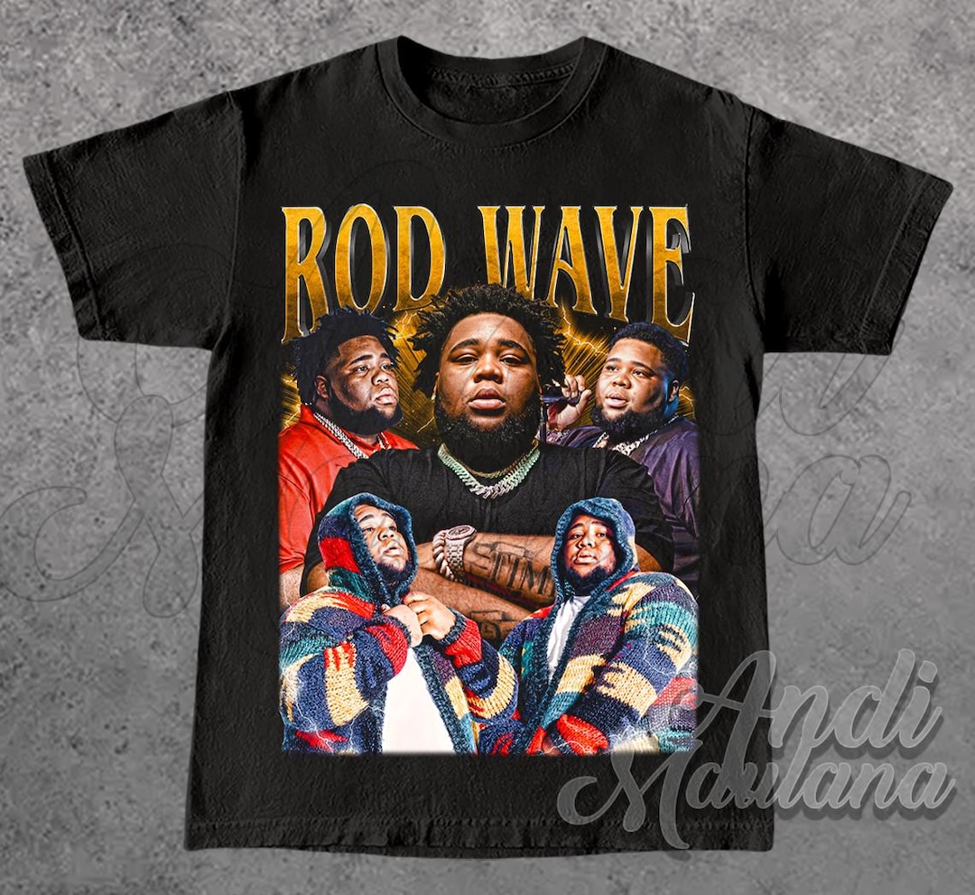 ROD WAVE Rapper and Singer Limited Unisex Softstyle T-shirt, Rod Wave ...