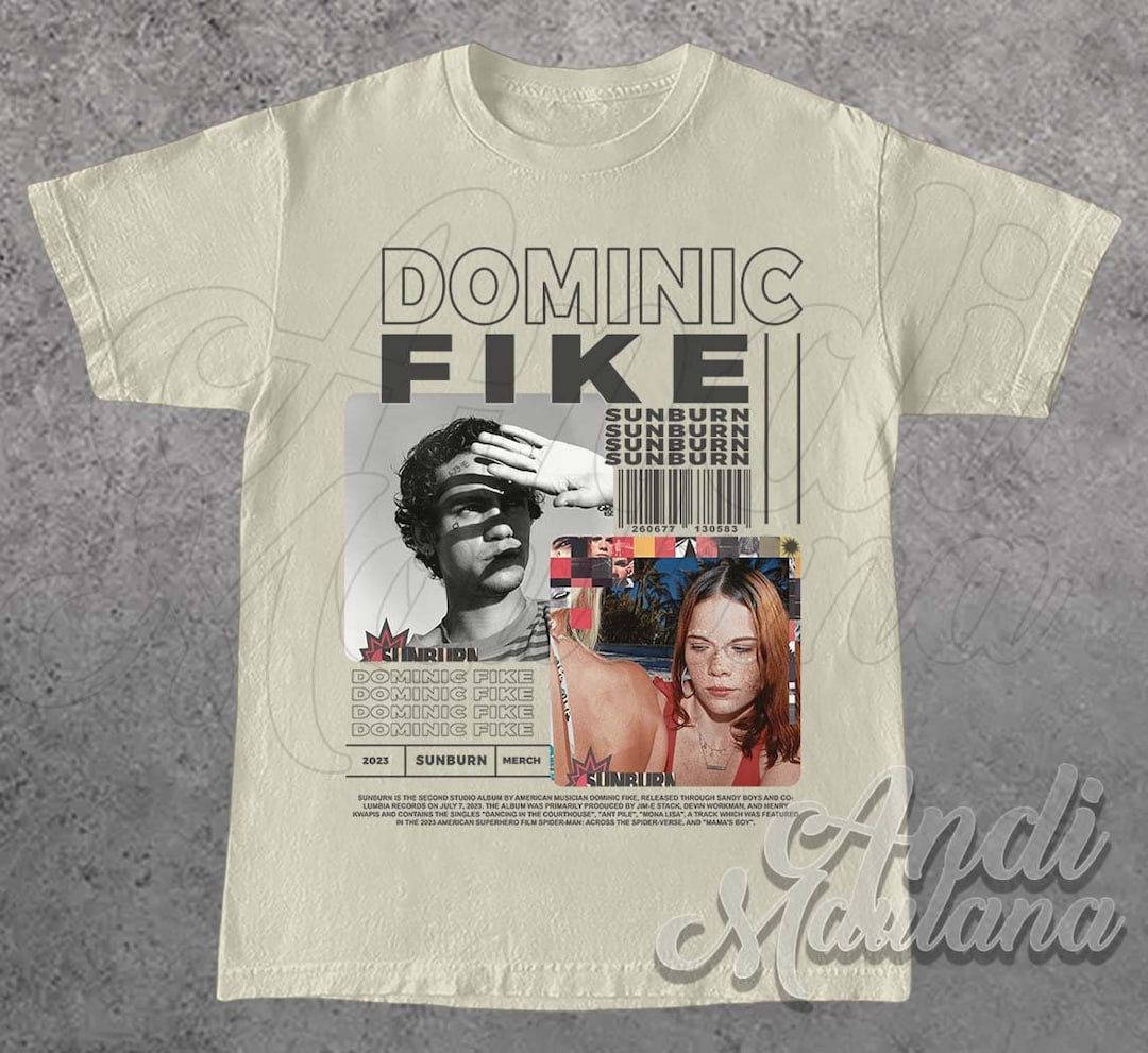 Limited DOMINIC FIKE Unisex Softstyle T-shirt, Dominic Fike Merch ...
