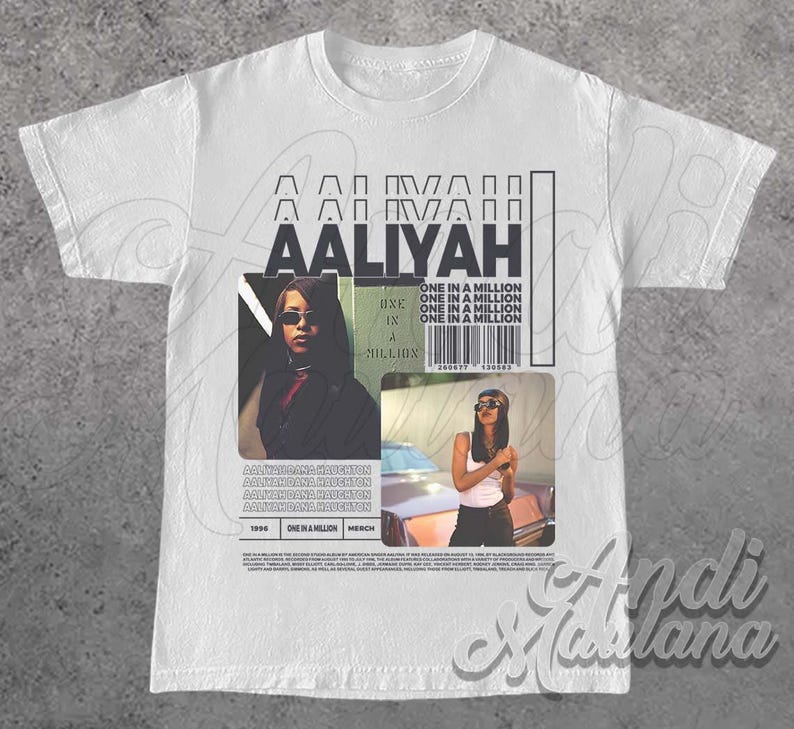 AALIYAH Singer and Actress Limited Unisex Softstyle T-shirt, AALIYAH ...
