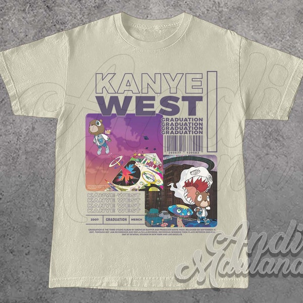 Graduation Kanye West Poster - Etsy