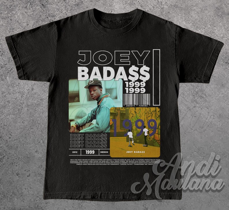 Limited JOEY BADASS Unisex Softstyle T-shirt, Joey Badass Merch, Joey ...