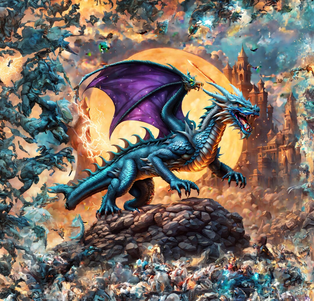 The Dragon Awakes Digital Download - Etsy