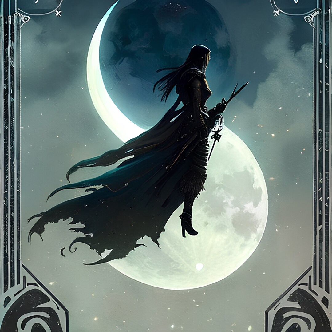 Gothic Fly by Night Digital Download - Etsy