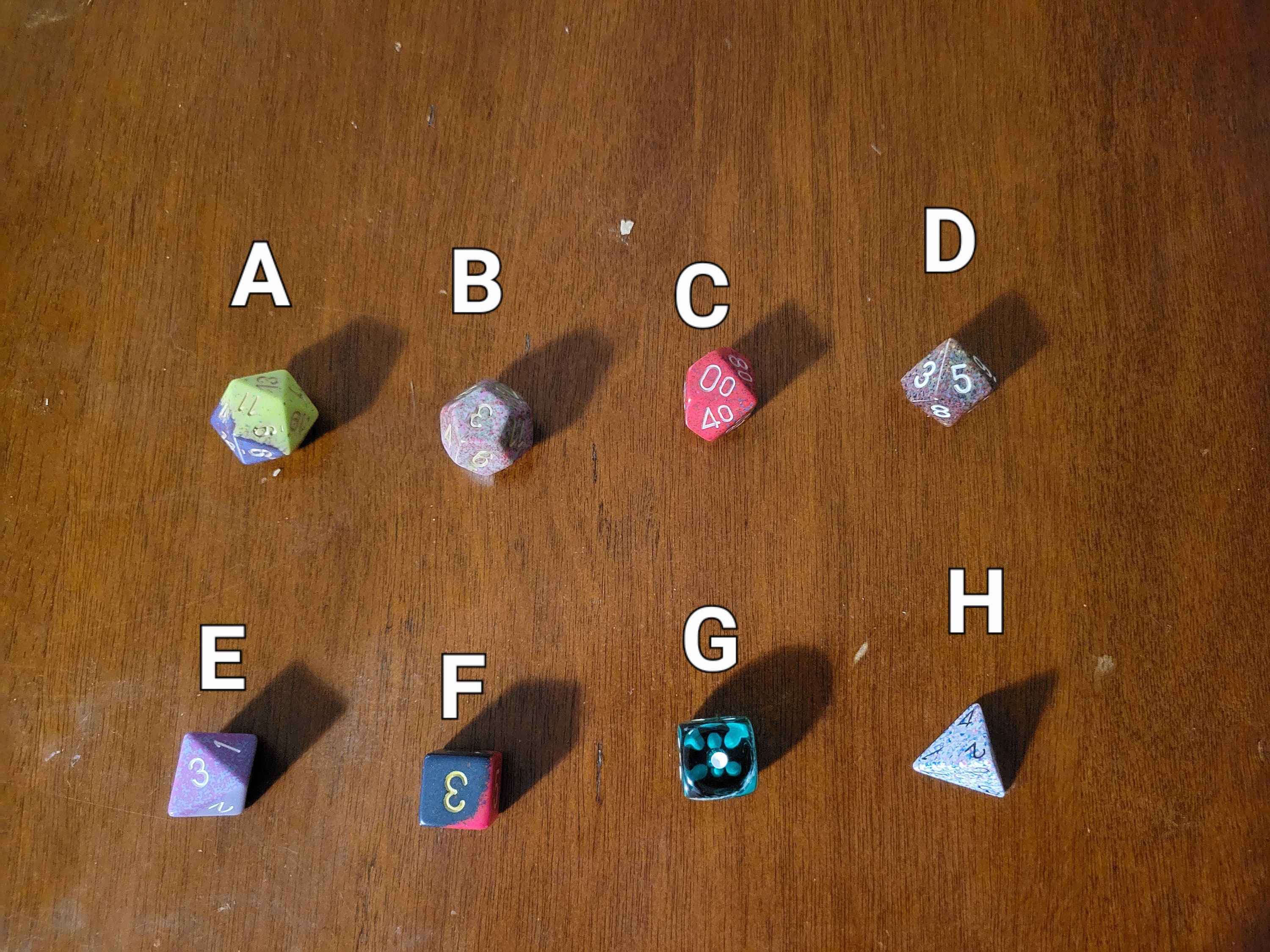 Surprise Dnd Dice Necklace - Etsy