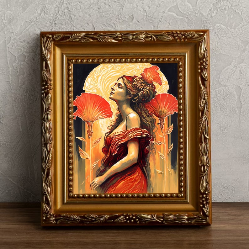 Epione Goddess 8x10 Print Pagan Mythology Psychedelic Goddess - Etsy