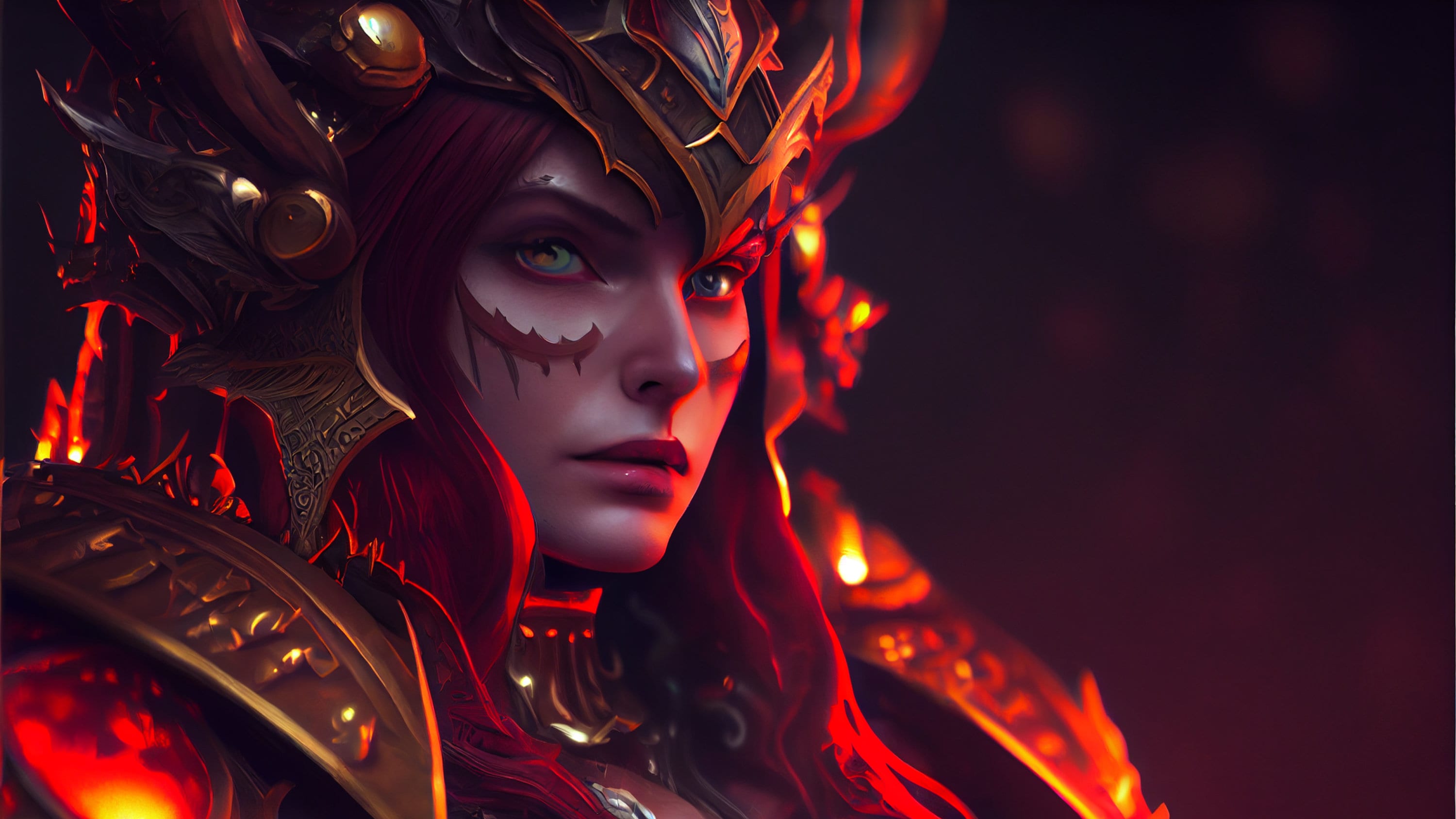 Alexstrasza 4k Impresión De Arte Digital Descarga Digital Decoración