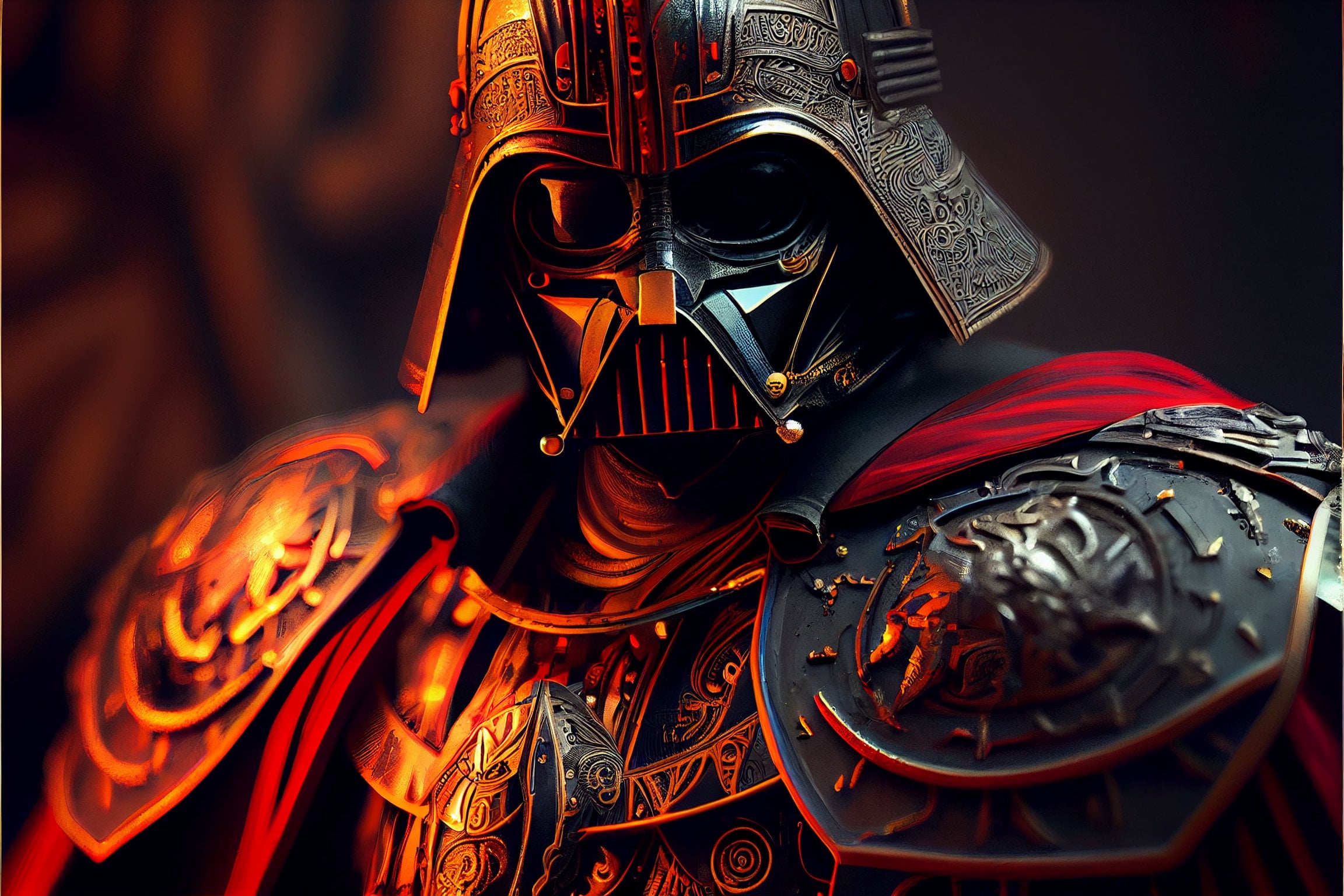 Darth Vader Christmas Wallpaper