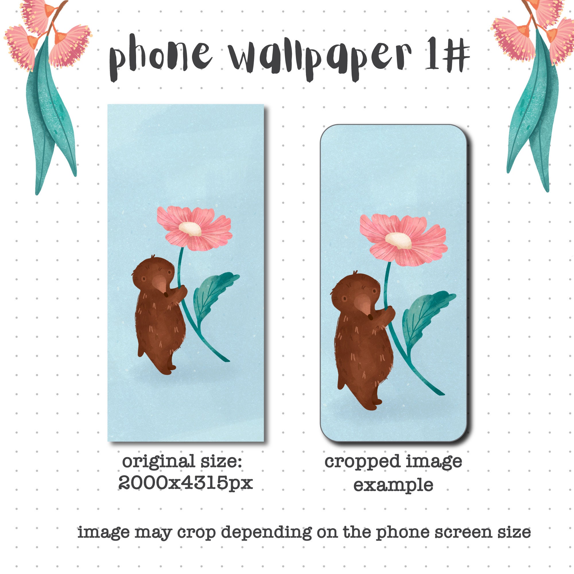 Cute Phone Wallpaper Digital Download. Phone Backgrounds. - Etsy