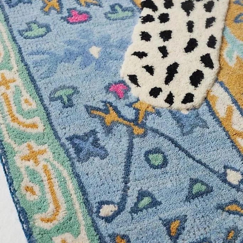 Animal Print Rug - Etsy