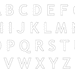 Printable Letters and Alphabet PDF 27 Pages With Each Letter and One ...