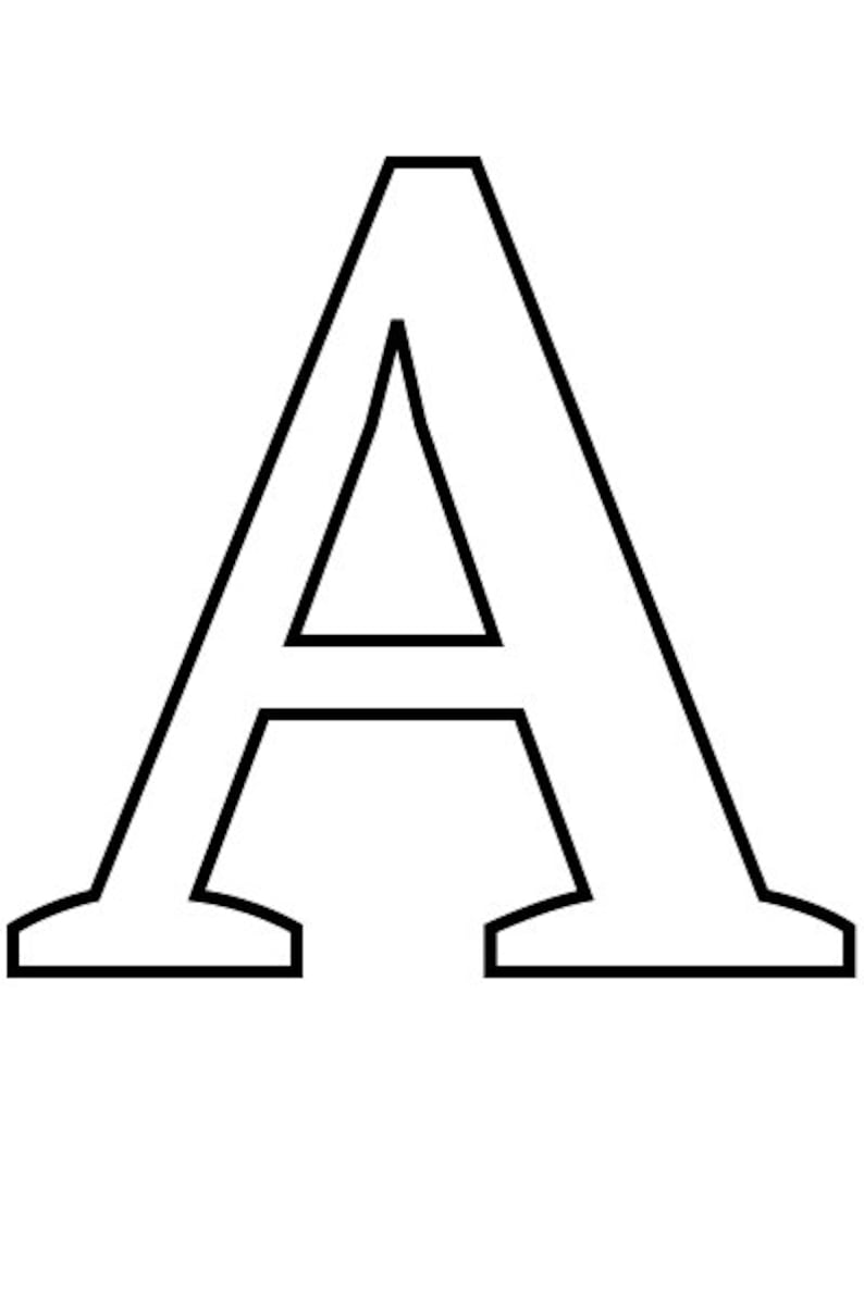 Printable Letters and Alphabet PDF 27 Pages With Each Letter and One ...