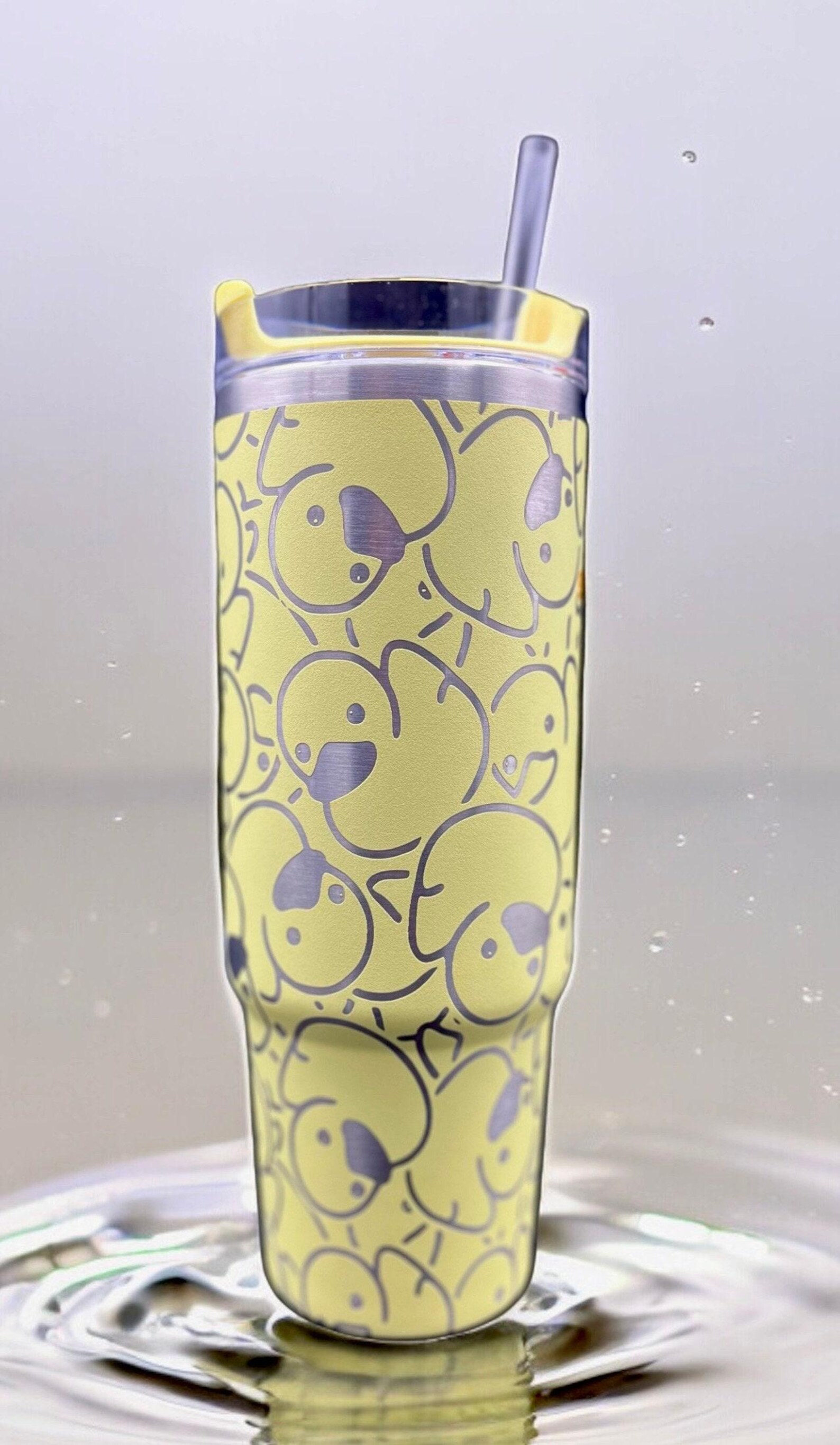 40oz/30oz Duckie, Engraved Stanley Tumbler. Duck, Duckies. - Etsy