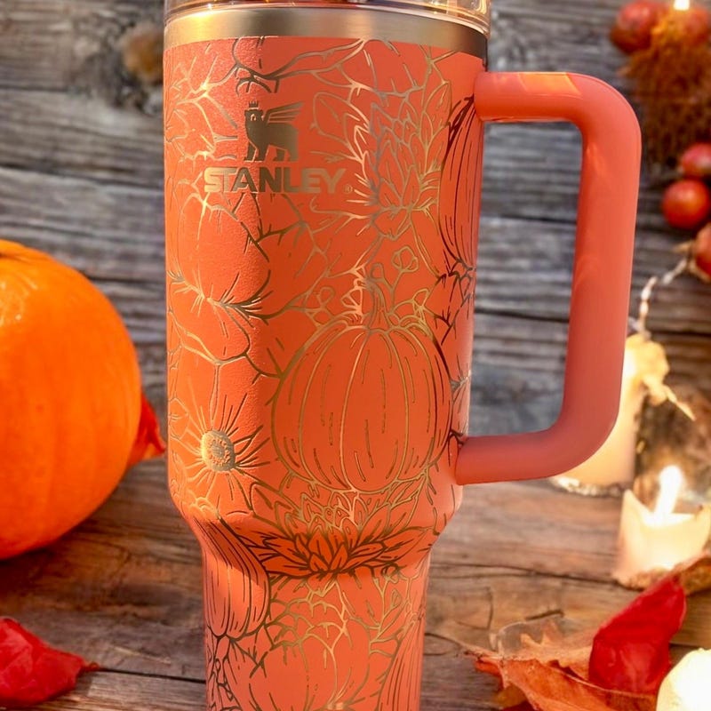 Floral Stanley Cup - Etsy