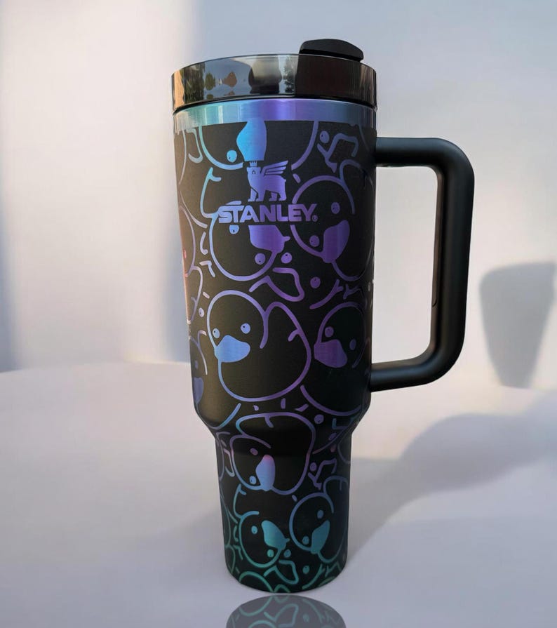 40oz/30oz Duckie, Engraved Stanley Tumbler. Duck, Duckies. - Etsy