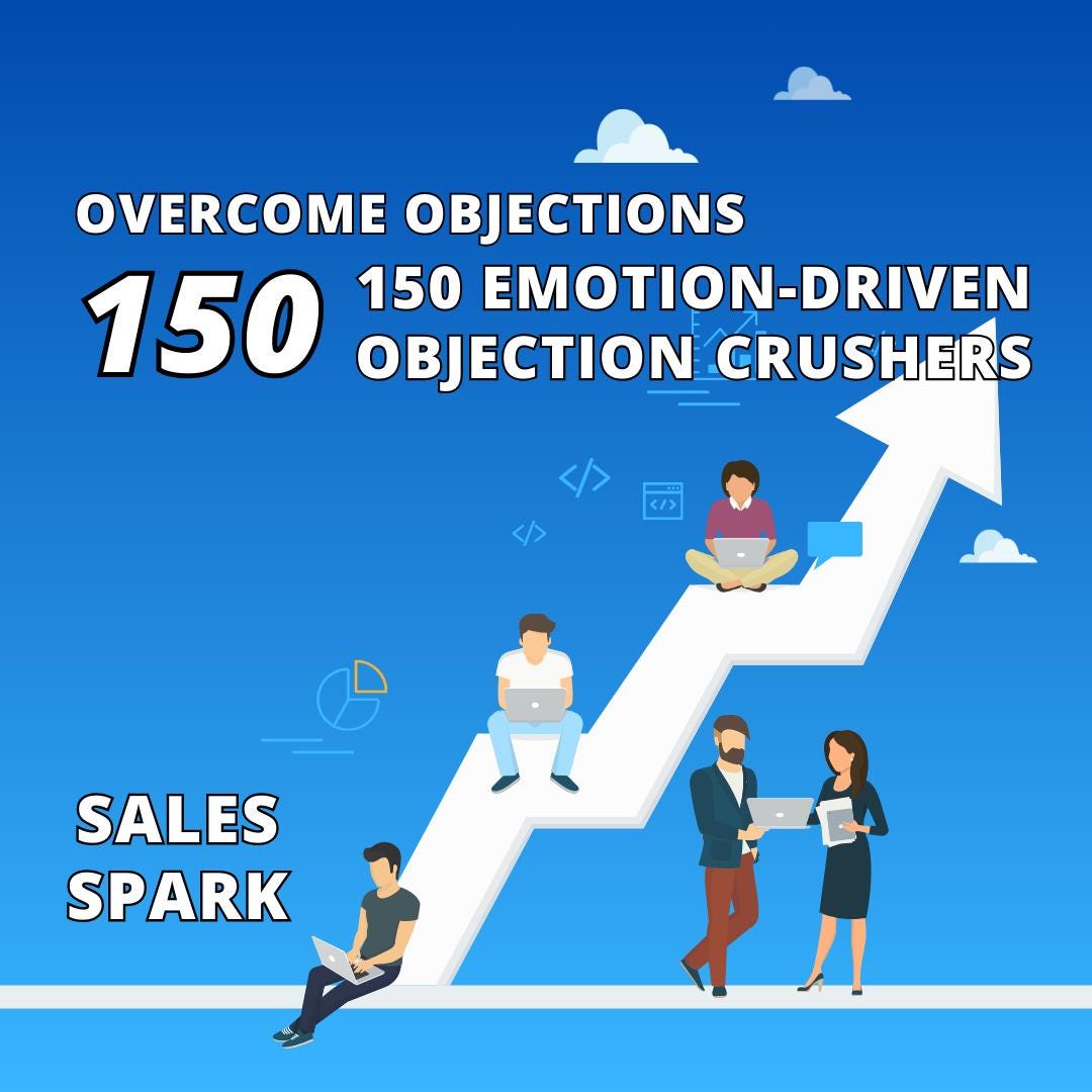 Sales Objection Handling Guide, 150 Emotion-driven Responses, Sales ...