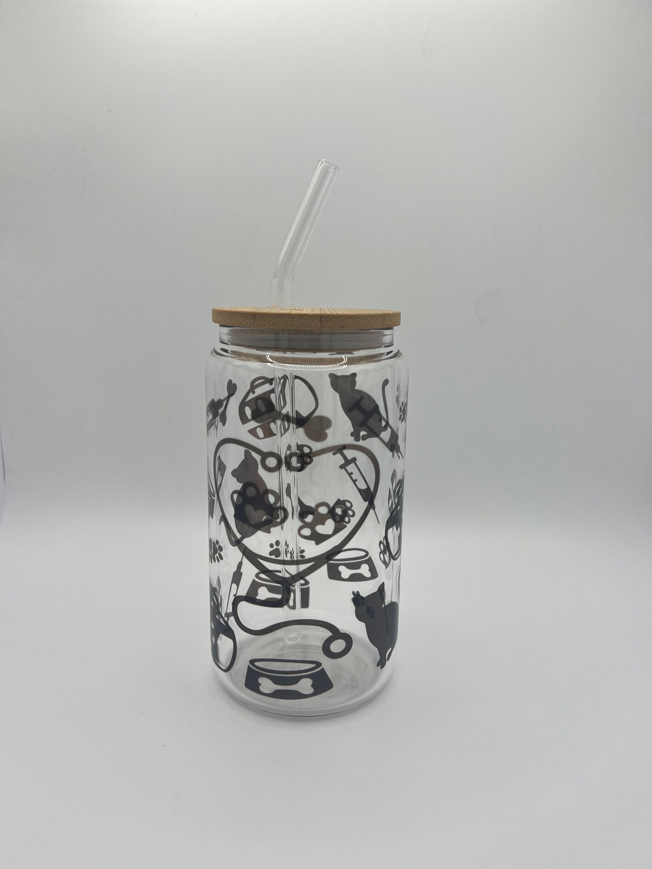 Vet Cup, Vet Tech Glass Cup, Vet Tech Inspired Libbey Cup, Vet Glass ...