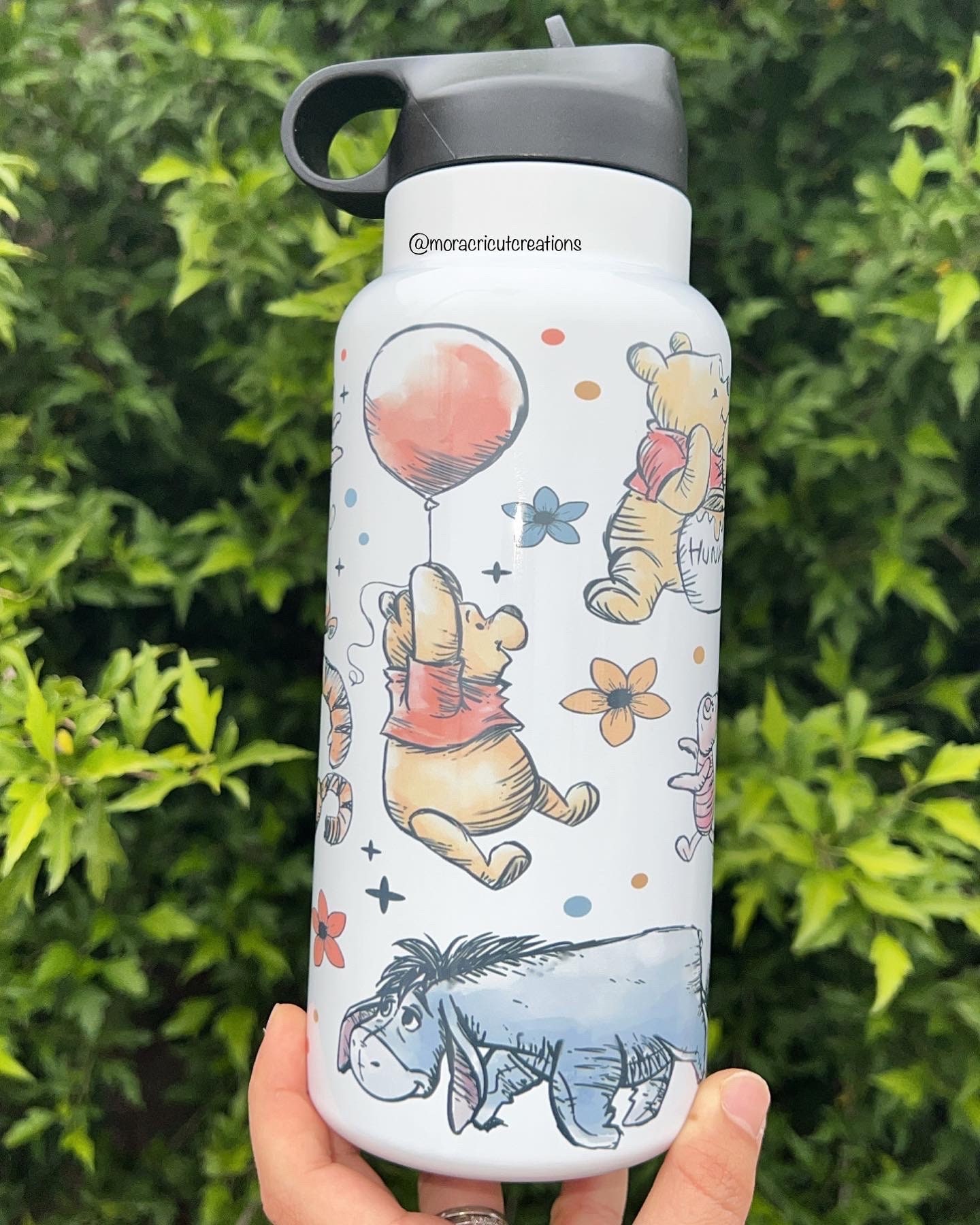 Winnie the Pooh Cup, Pooh Water Bottle , Spring, Tigger Cup, Pooh Gift ...