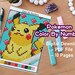 Pixel Bears Color by Numbers Coloring Pack | Pets Coloring Pages ...