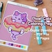 Pixel Cats Color by Numbers Coloring Pack | Pets Coloring Pages | Print ...