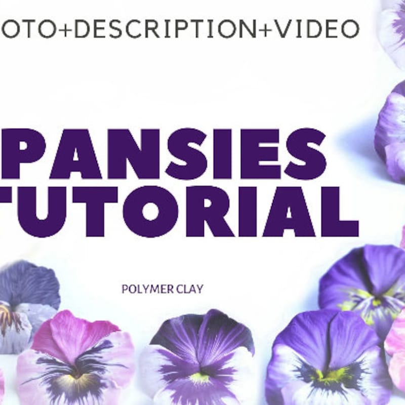 Pansies Pottery - Etsy