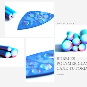 Polymer Clay Bubbles Tutorial, Bubbles Cane Tutorial, PDF Tutorial - Etsy
