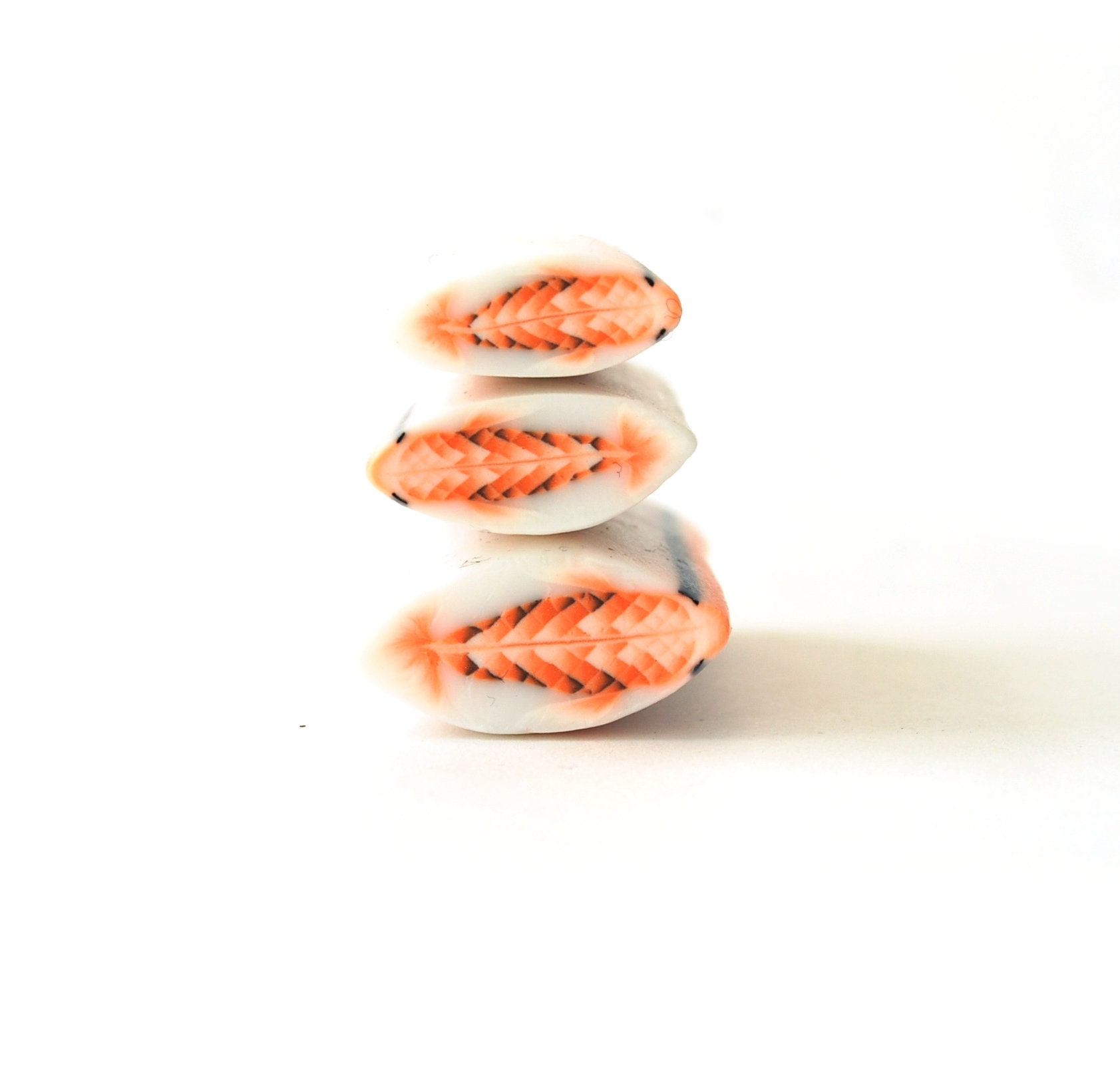 Gold Fish Polymer Clay Cane With Translucent Backround, L, М, S Size ...