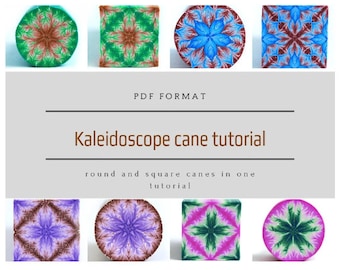 Polymer Clay African Lace Cane Tutorial - Etsy