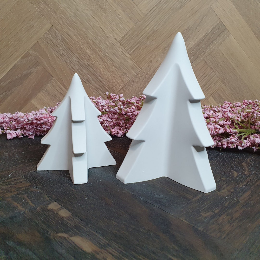 Christmas Tree Cast From Ceramic Casting Powder | Advent Season ...