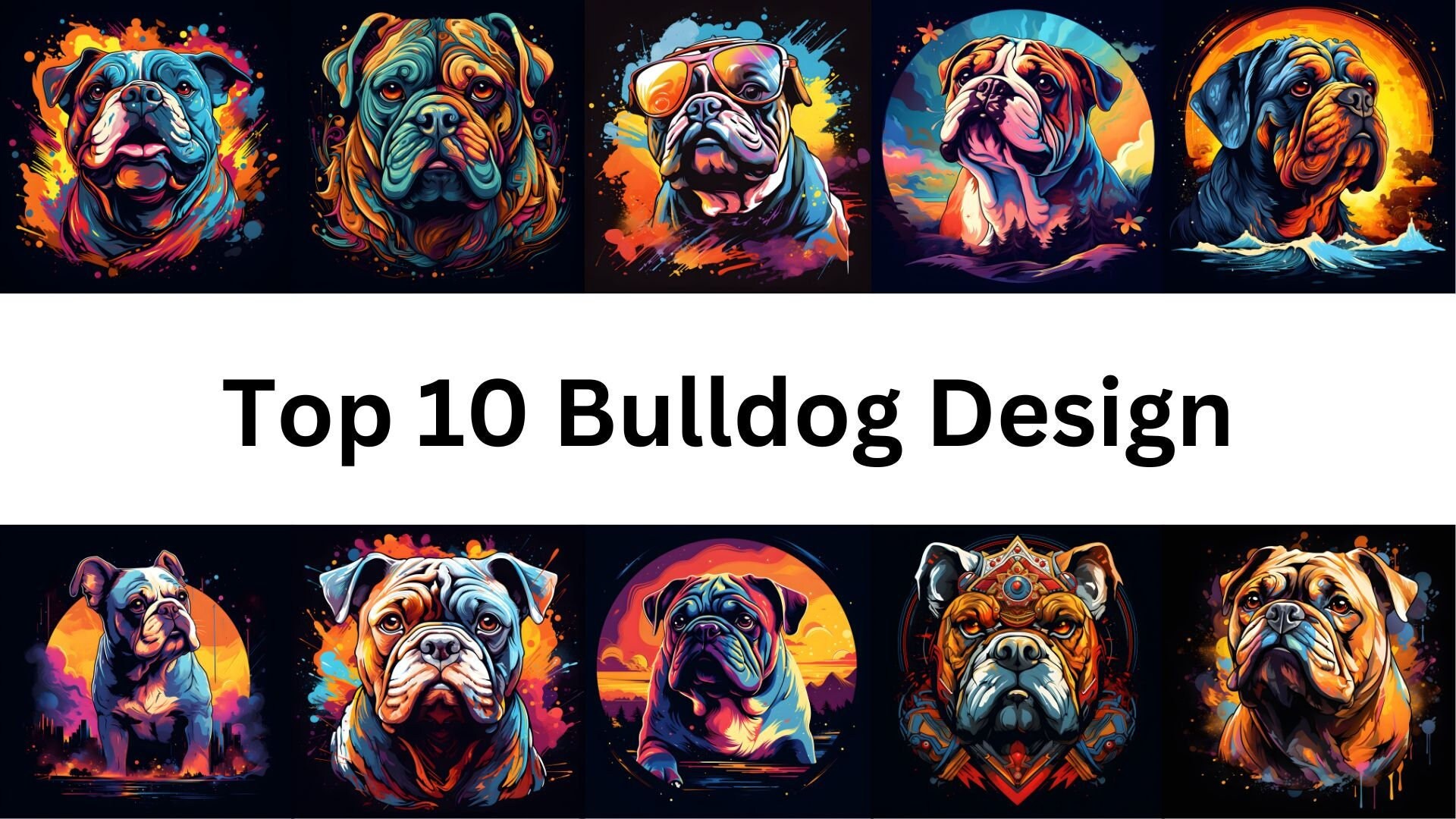 Top 10 Bulldog Design - Etsy