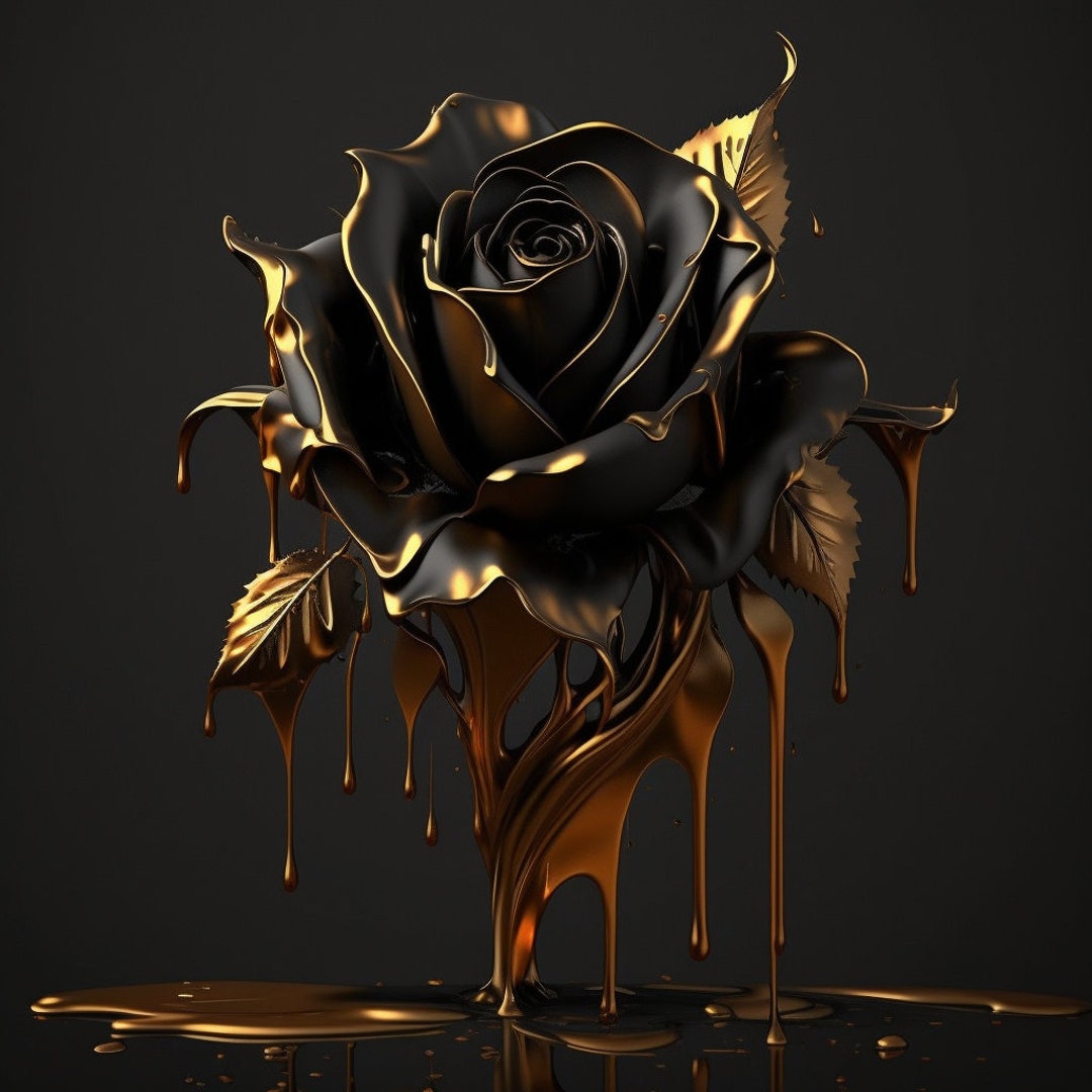 Black Rose 2 - Etsy